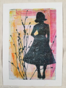 100 Print Project - online printmaking class - Linda Germain