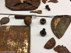 Spring time - Good for rusting paper - Linda Germain